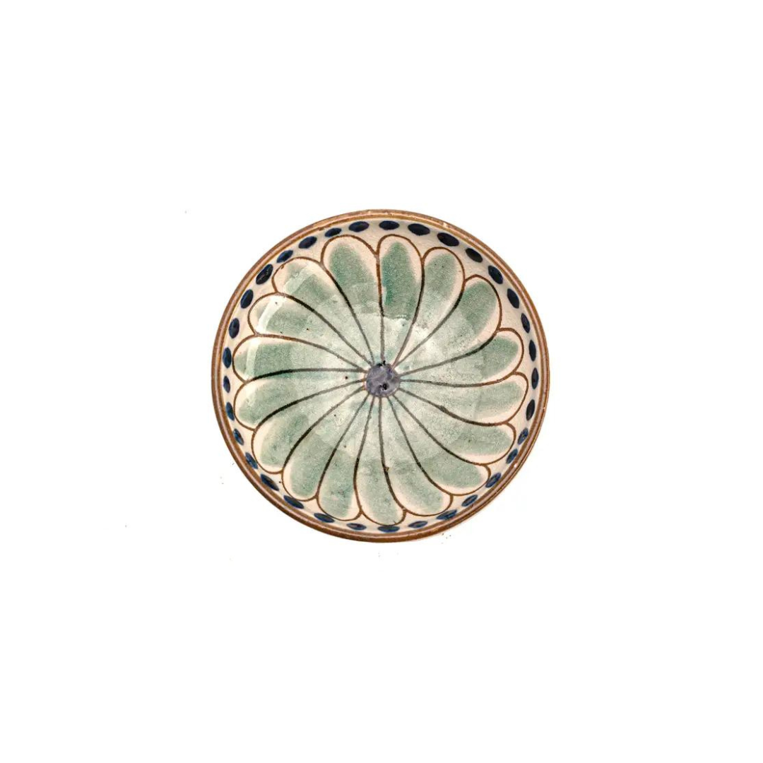Blue Mini Daisy Ceramic Plate – Stewart House
