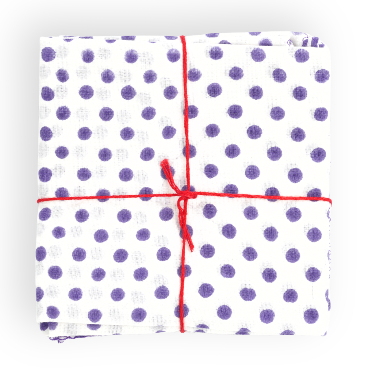 Napkins x4 Polka Violet – Stewart House