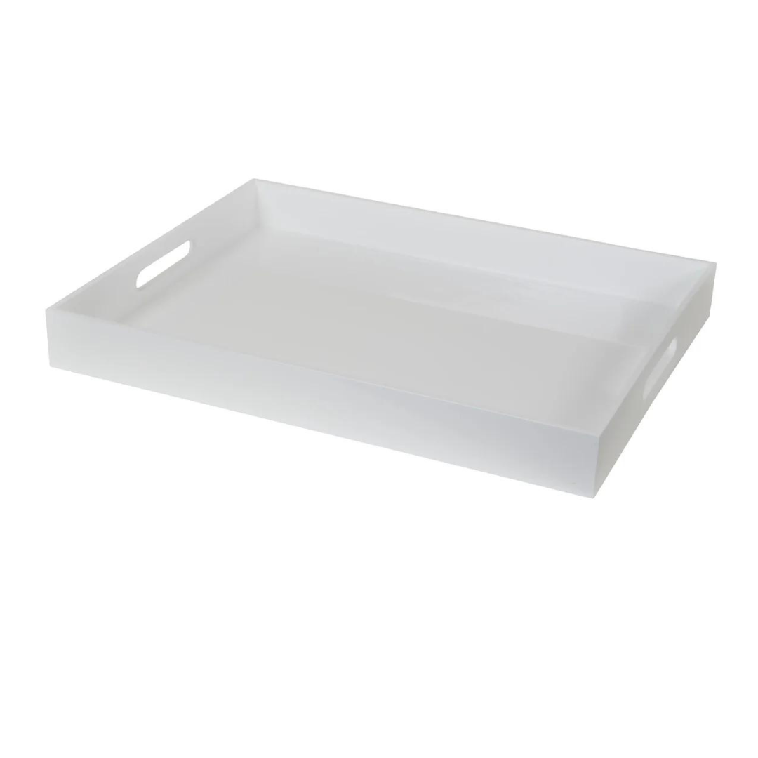 Large Lacquer Tray, White – Stewart House
