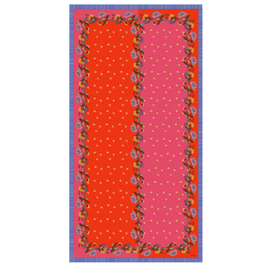 Indonesian Red-Rose Tablecloth – Stewart House