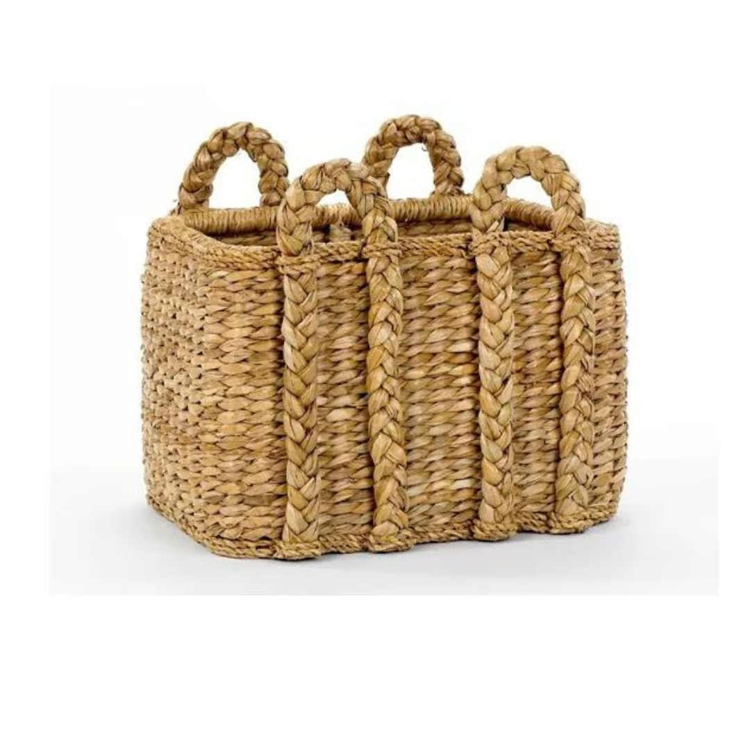 Rectangular Rush Basket – Stewart House