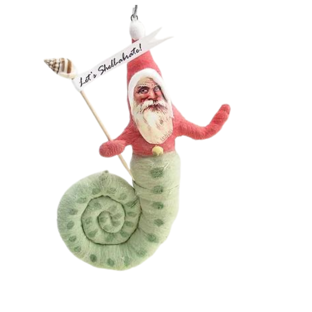 Snail Santa Ornament – Stewart House